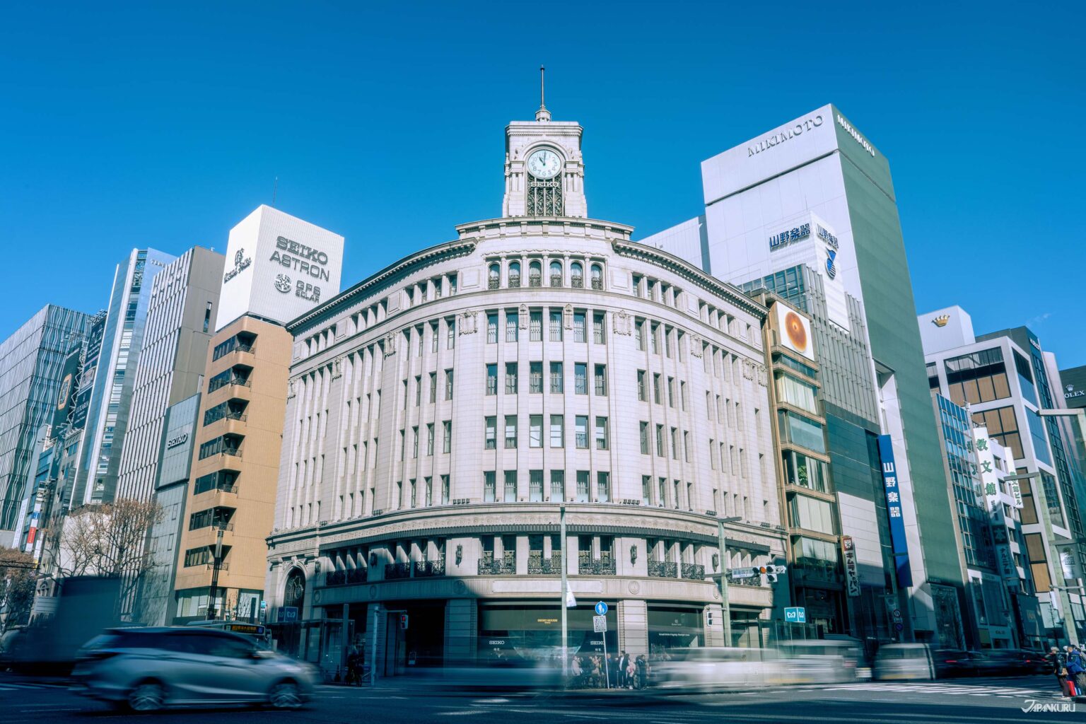 A Retro Ginza Walking Tour: From Landmarks Like the Seiko House Clock ...