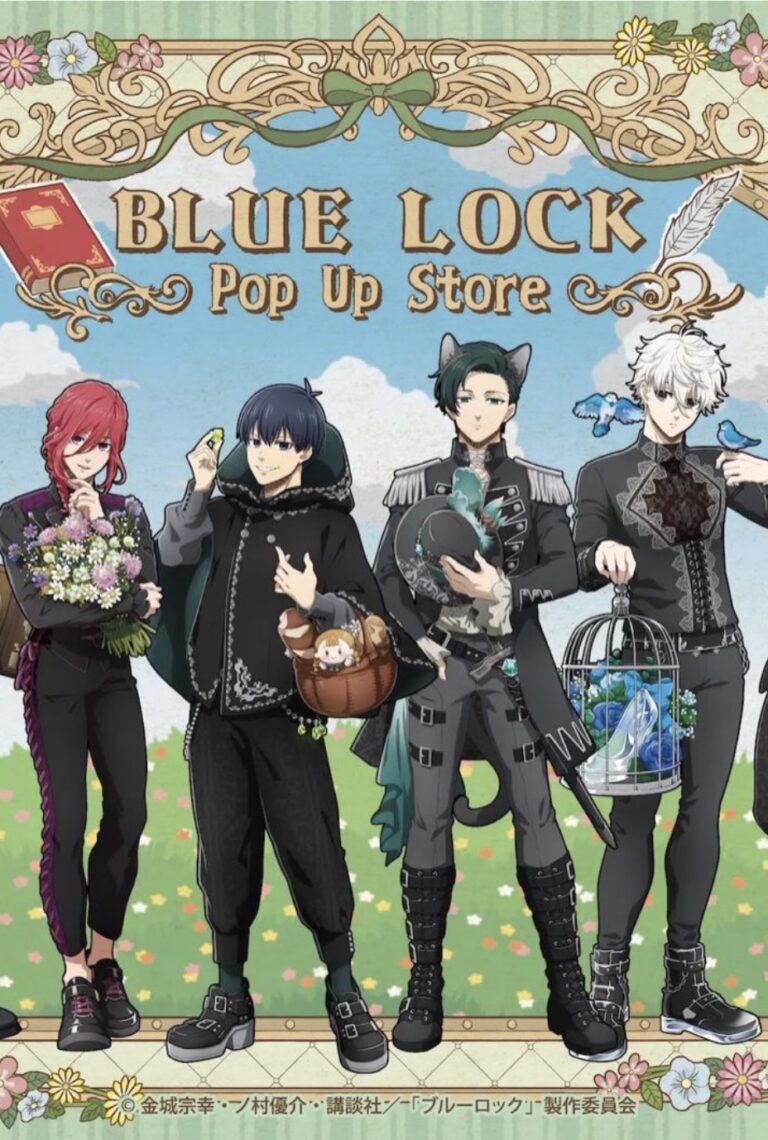 Fairytale-Themed Blue Lock Pop-Up Shop in Nagoya